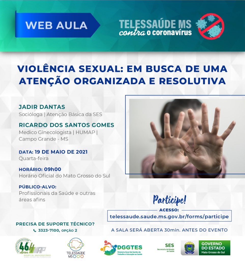 Maio Laranja Ses Realiza Web Aula Sobre Atendimento às Vítimas De